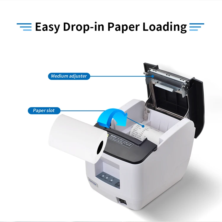 Xprinter XP-V320L Thermal Receipt Printer - 80mm, Wall-hanging