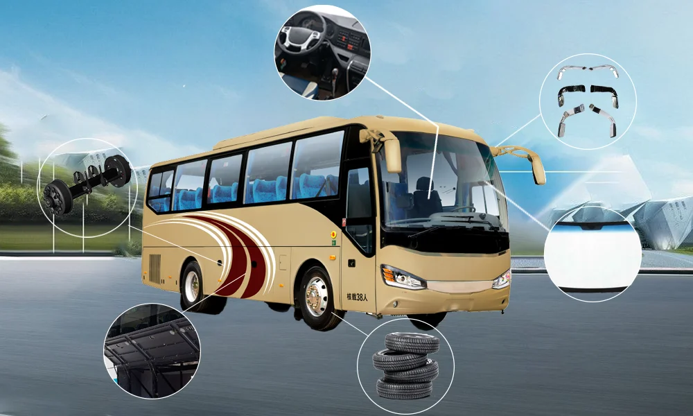 Higer Bus KLQ6129 Parts - Luxury Coach Components