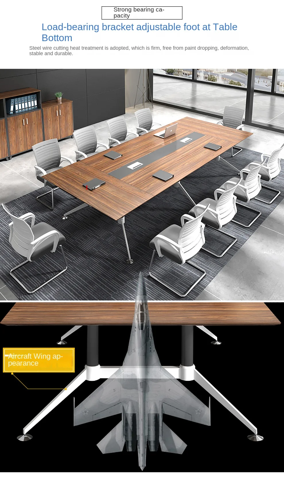 Small Meeting Table Modern Office Furniture Commercial Executive ...