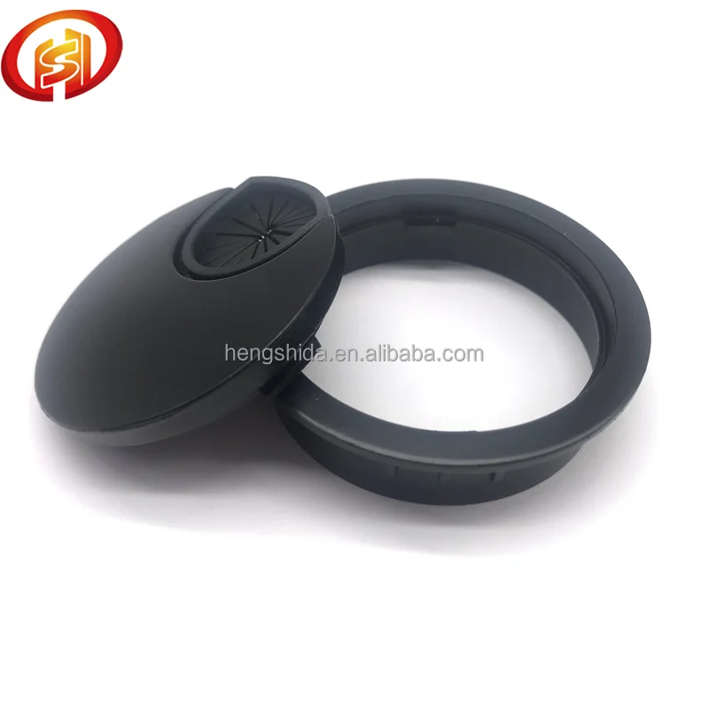 Desk Grommet for Wire Organizer Black Grommet Cable Management Box ...