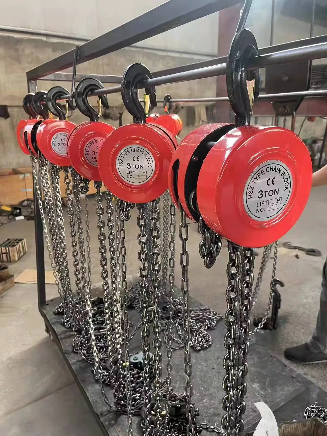 China Factory 2 Ton 3 Ton Manual Hoist Hand Chain Block Manual Chain ...