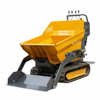 Mini Crawler Transporter Rubber Crawler Track Dumper 500kg 1000kg ...