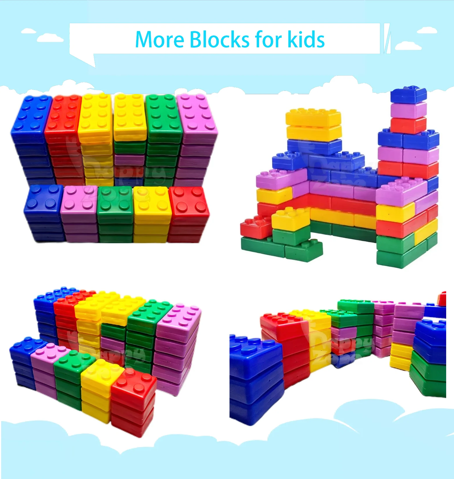 Blocks for Children - Giant Soft Play Bricks for Indoor Fun