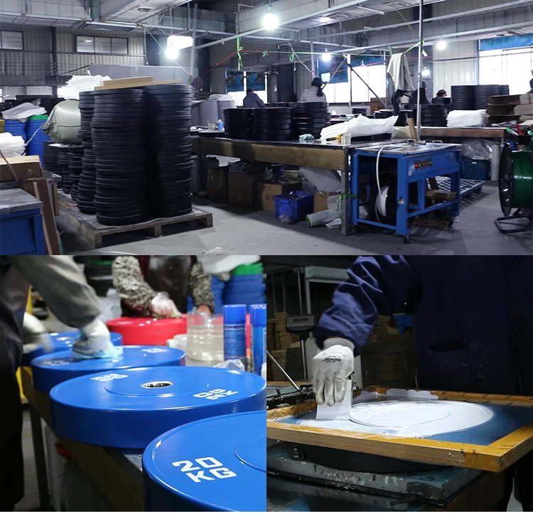 OKPRO Weightlifting Bumper Plates - Durable & Versatile