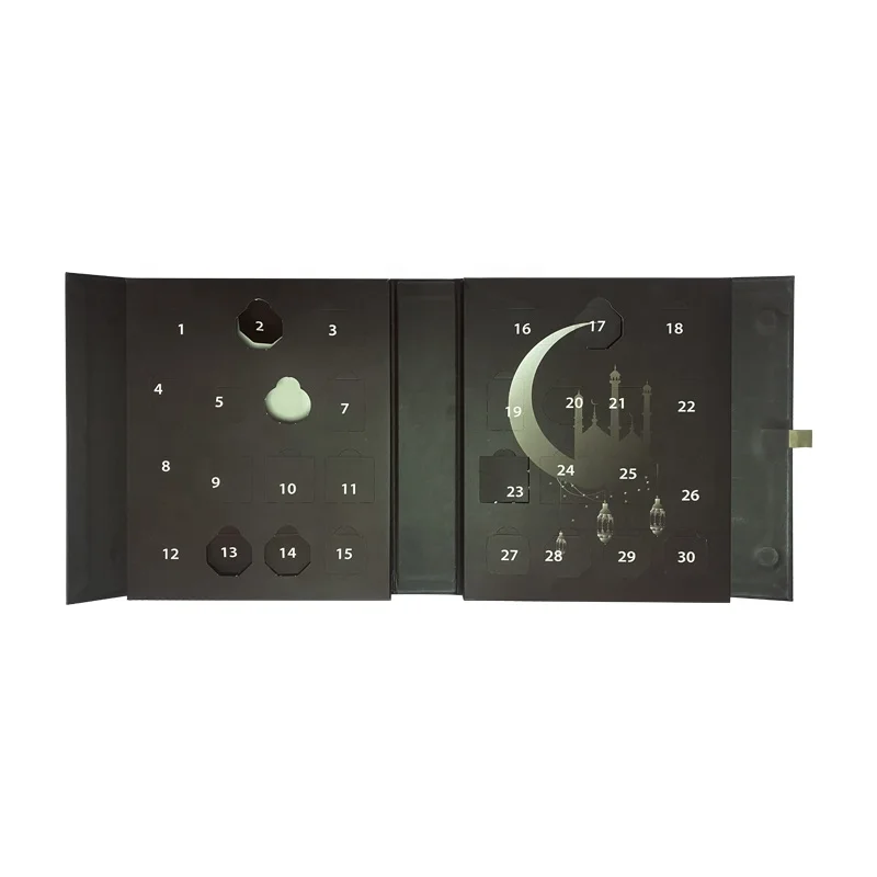 Custom Chocolate Calendar Advent Box Calendrier 30 Advent Countdown ...