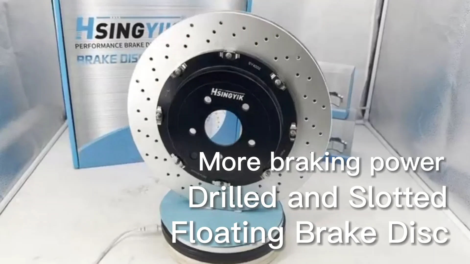 Car Breaks Pads Disc Front Floating Brake Rotor For Nissan Gt-r (r35 ...