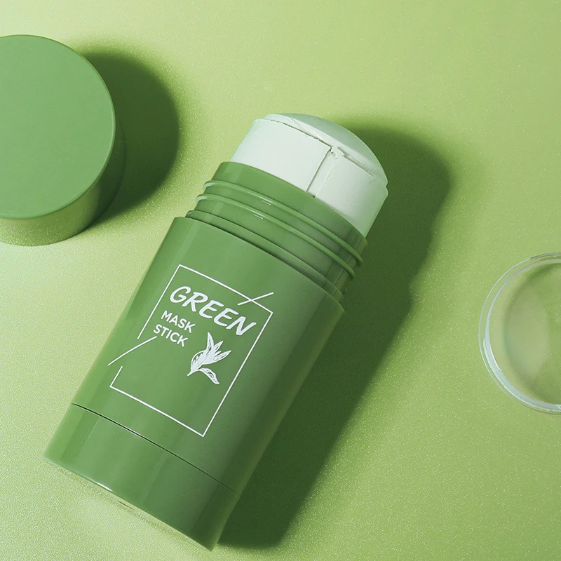 Korean Custom Face Clay Mask Stick Acne Treatment Green Tea Purifying ...