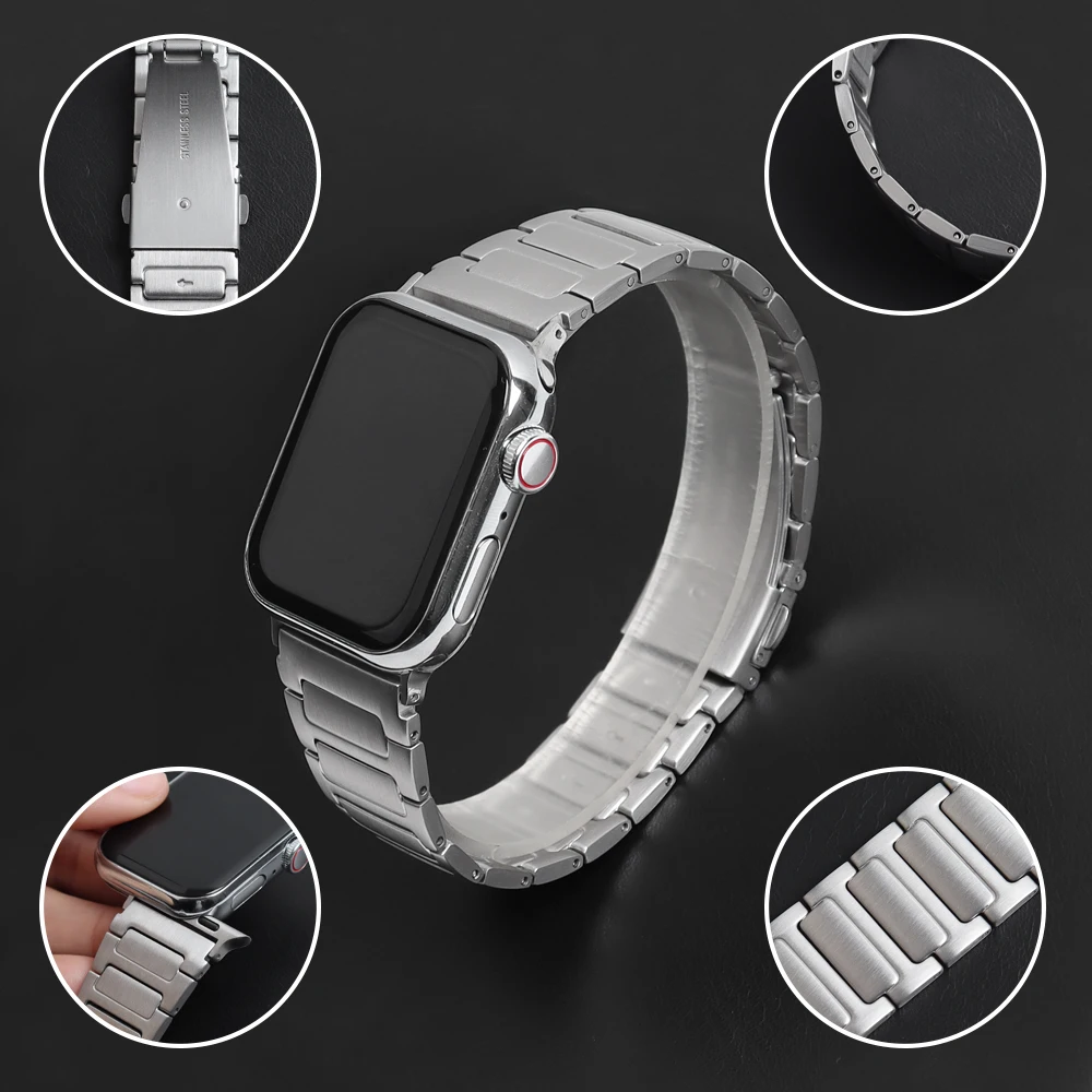 High Quality Stainless Steel Watch Straps Iwatch Metal Bracelet 38mm ...