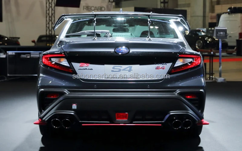 Customized Sti-P Style Carbon Fiber Auto Parts for 2022 Subaru WRX VB
