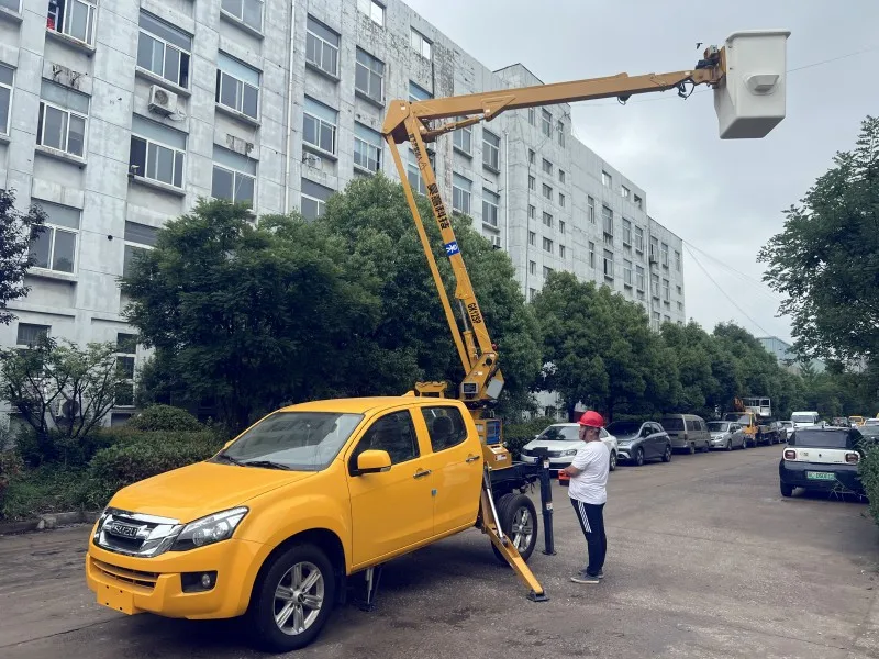 9m Articulated Folding Arm Cherry Picker Lift Truck - Custom OEM/ODM