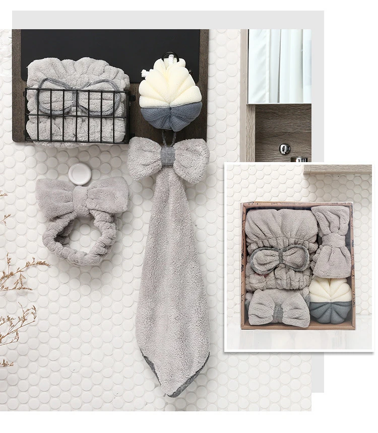 Promotional Women Gift Set Shower Accessories Gift Set Bath Gift Set ...