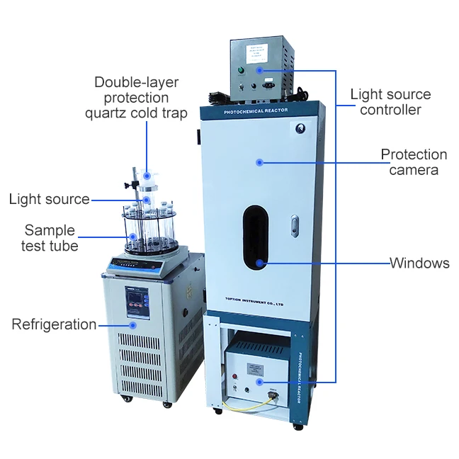 Laboratory Liquid Phase 1 Sample Reactor Photochemical Reactor Price ...