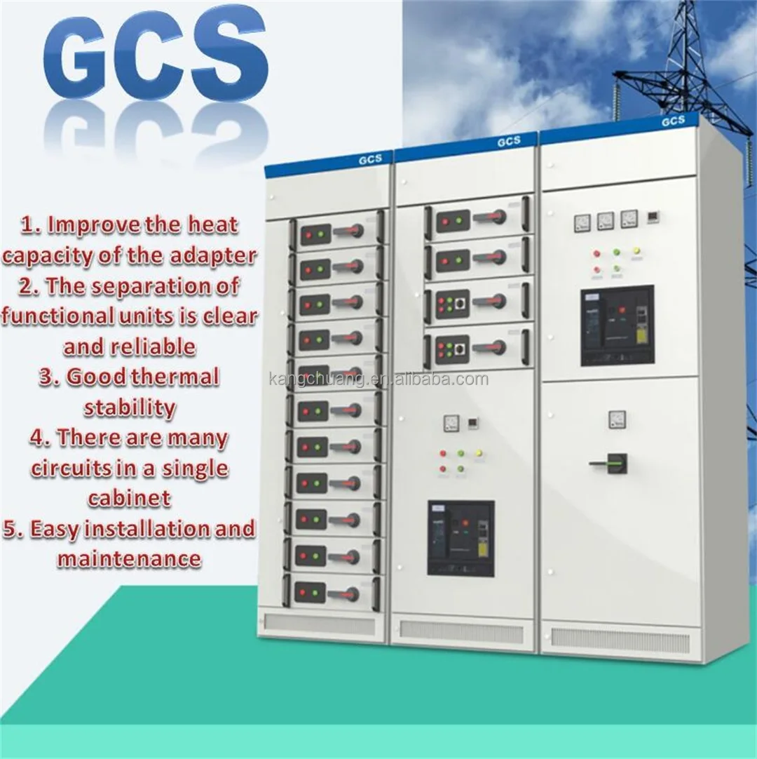 GCS 400V 600V 4000A Low Voltage Withdrawable Switchgear Electrical ...