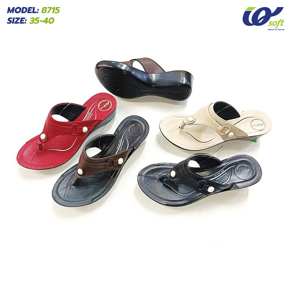Alibaba.com: High Fashionable 8715 PU Slide Slippers, Comfortable Lady ...