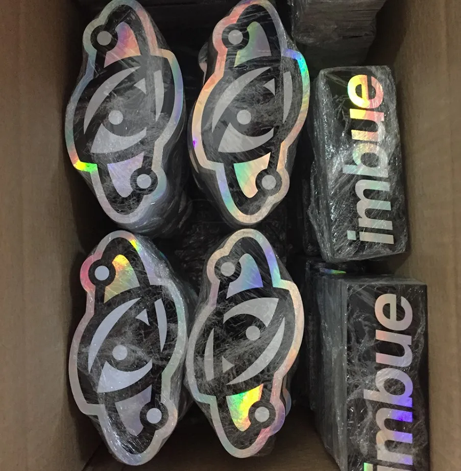 Printing Colorful Waterproof Shiny 3d Laser Glossy Rainbow Effect ...