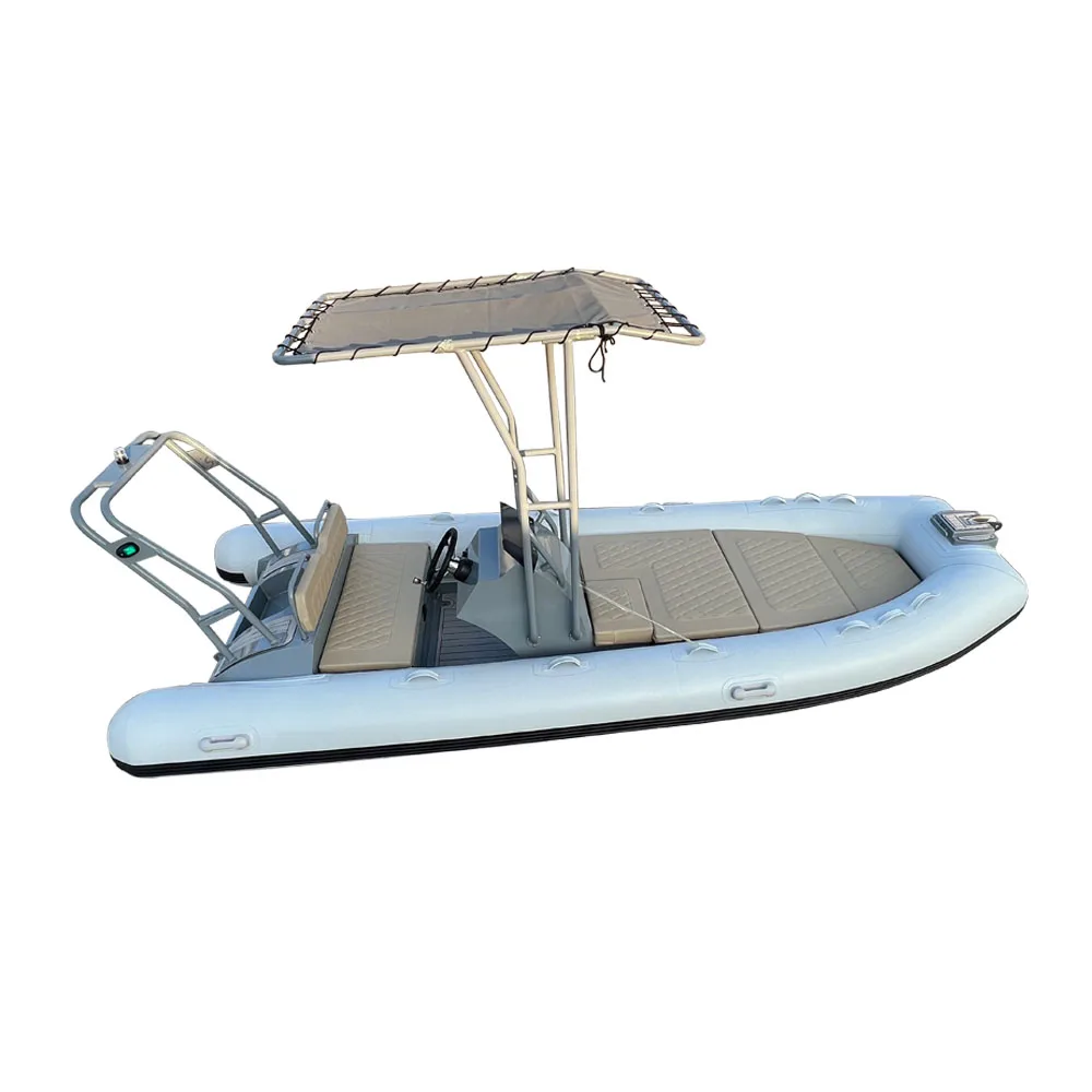 High Quality 16ft Rib480 Semi-Rigid Fiberglass Hull Boats