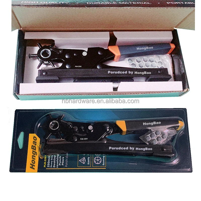 Desktop 10 " Rotate Punch Pliers Leather Belt Hole Support Bracing ...