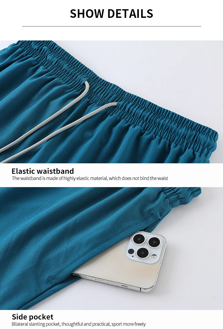 Men Short Shorts With Back Zipper Pocket Sports Shorts Gym Wear Dry Fit ...