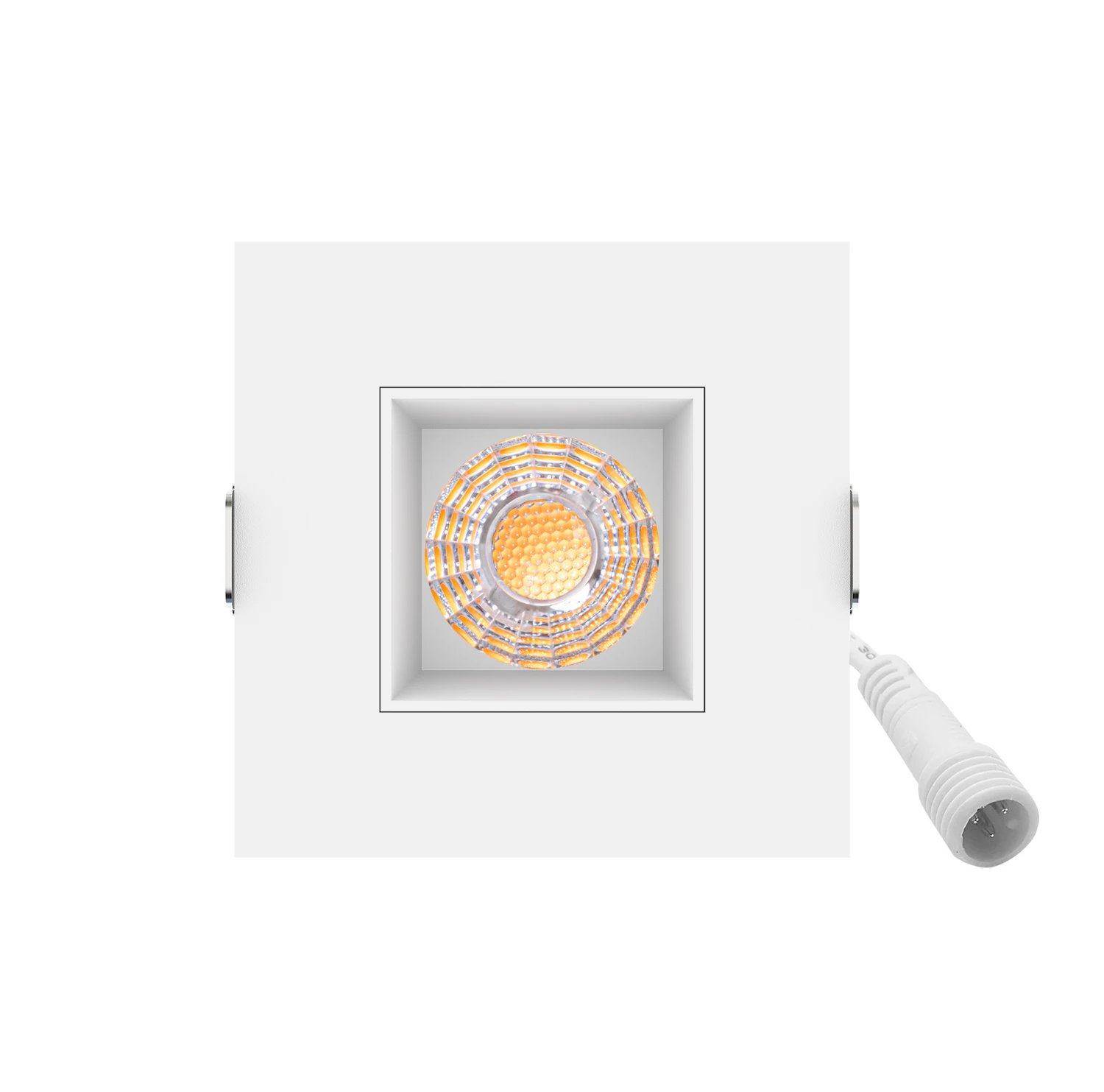 2Inch Square Slim Recessed 5CCT Smooth Cone Deep Anti-glare LED ...