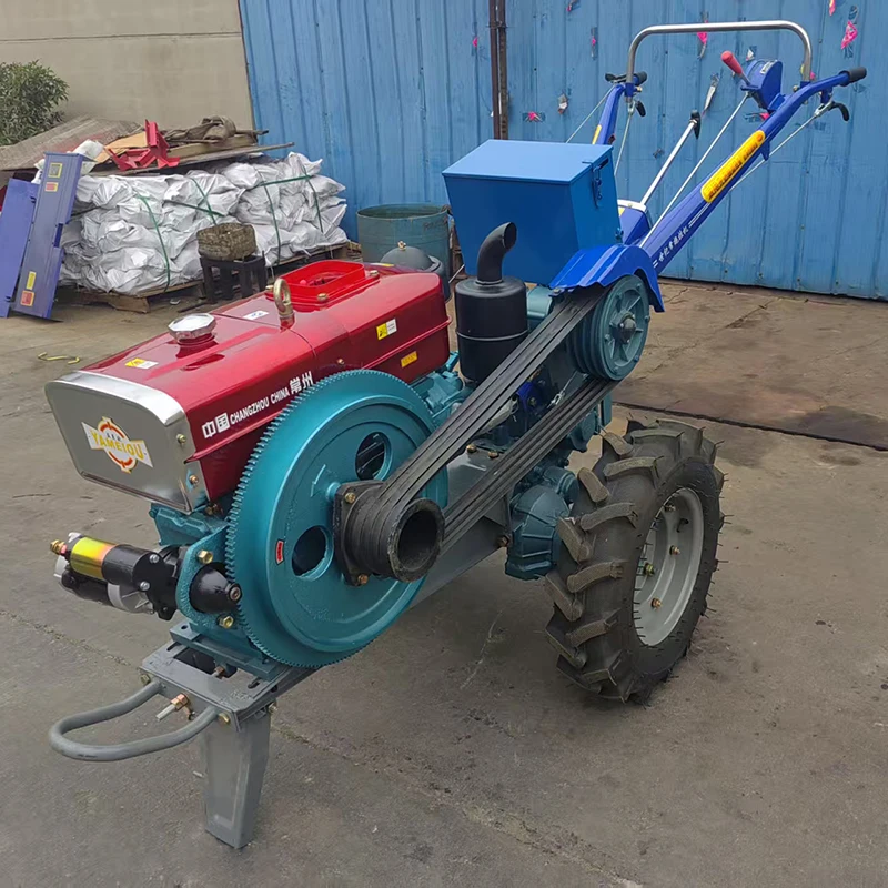 Tractors Machine Manual Tractor Land Machinery 2 Wheel Farm Tractor for ...