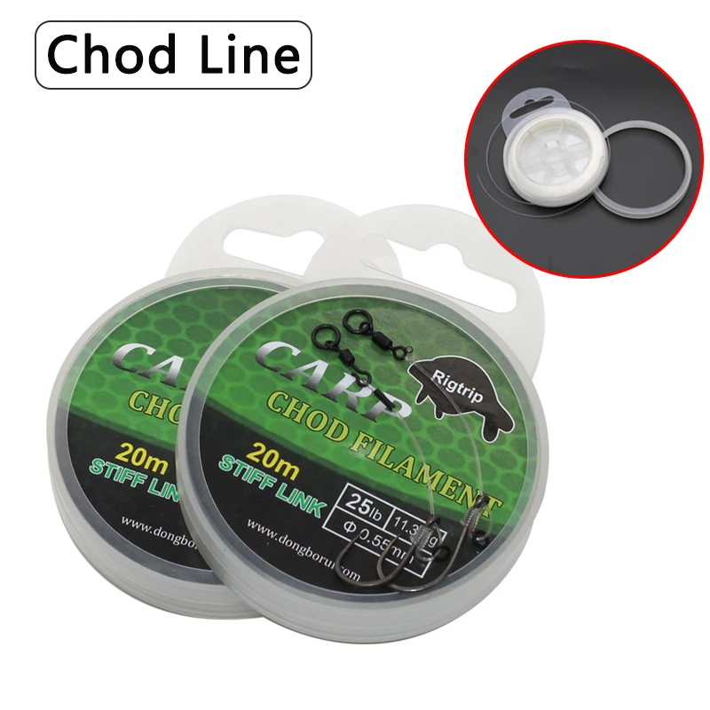 20m 20/25lb Carp Fishing Line Chod Rig Line Stiff Rig Filament - Buy ...