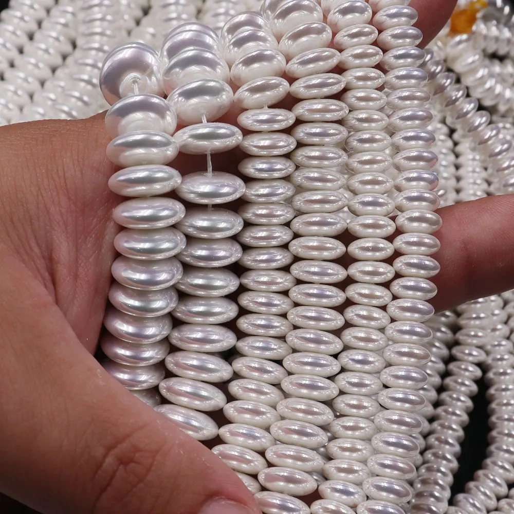Stock Sale Highlight Abacus Shape Glass Pearl Beads 8mm 10mm 12mm ...