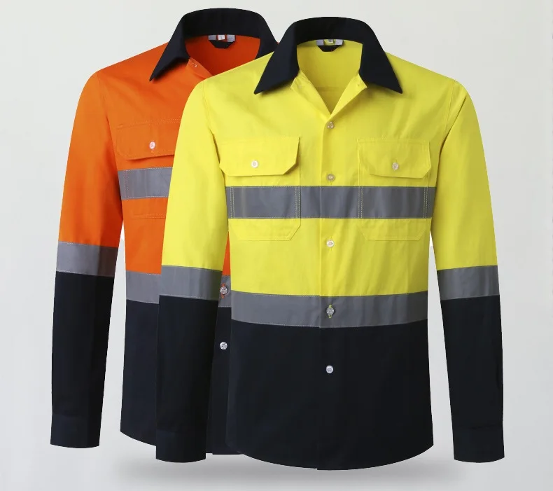 Reflective Men's Uniforms - Safety & Waterproof Workwear