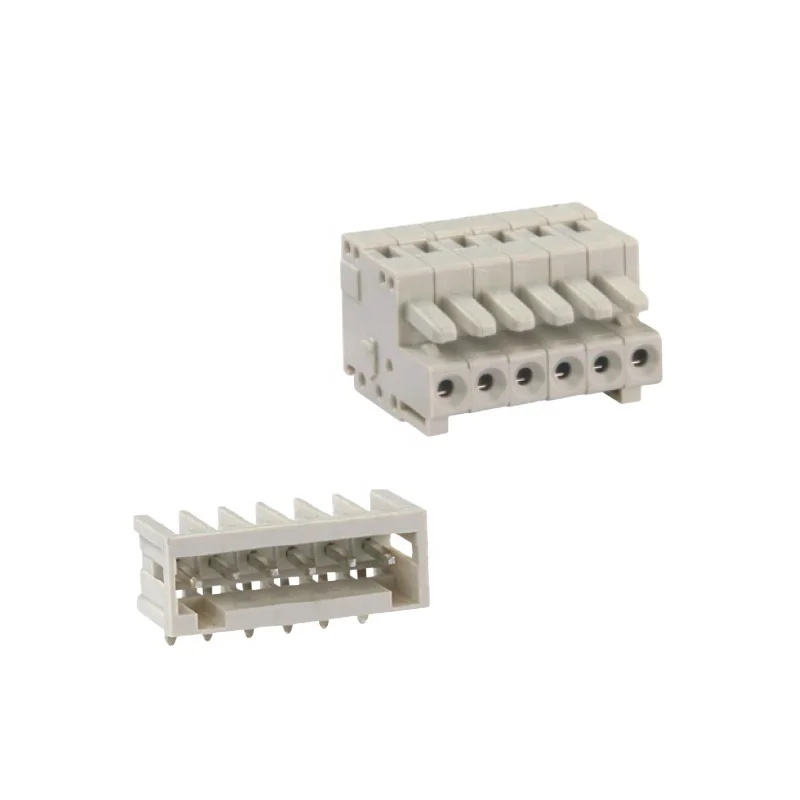 2.5mm Pitch 2-24 Pin Female or Male Connector Spring Plug-in 733 Series ...