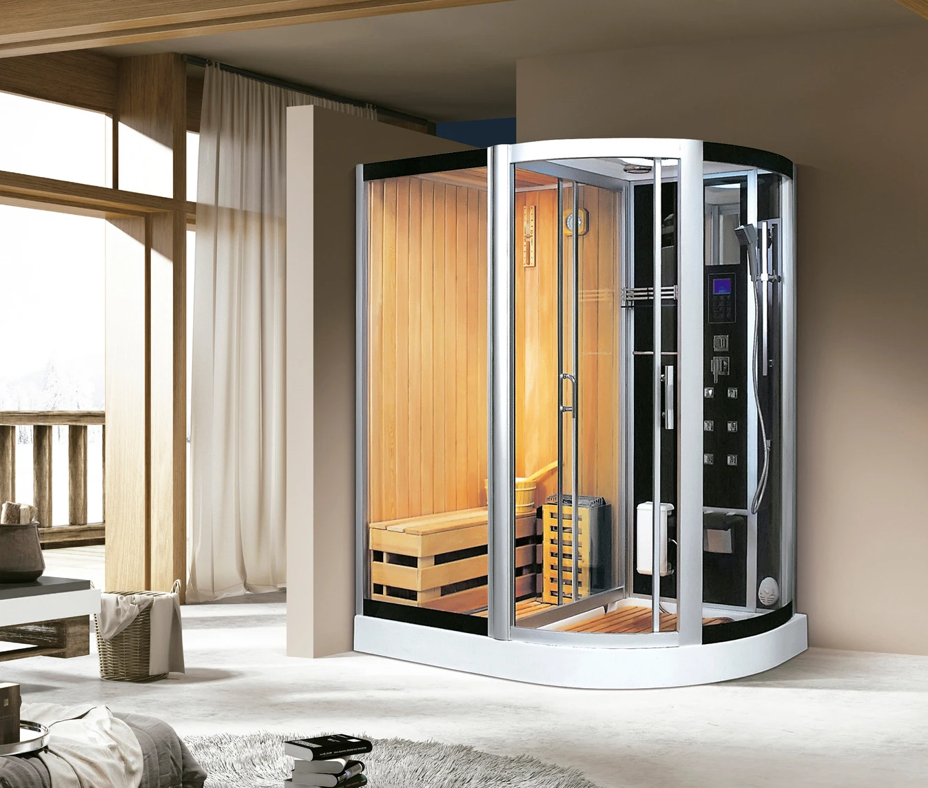 2024 Most Popular Electric Steam Shower Room Walk in Tub Showers Cabins ...