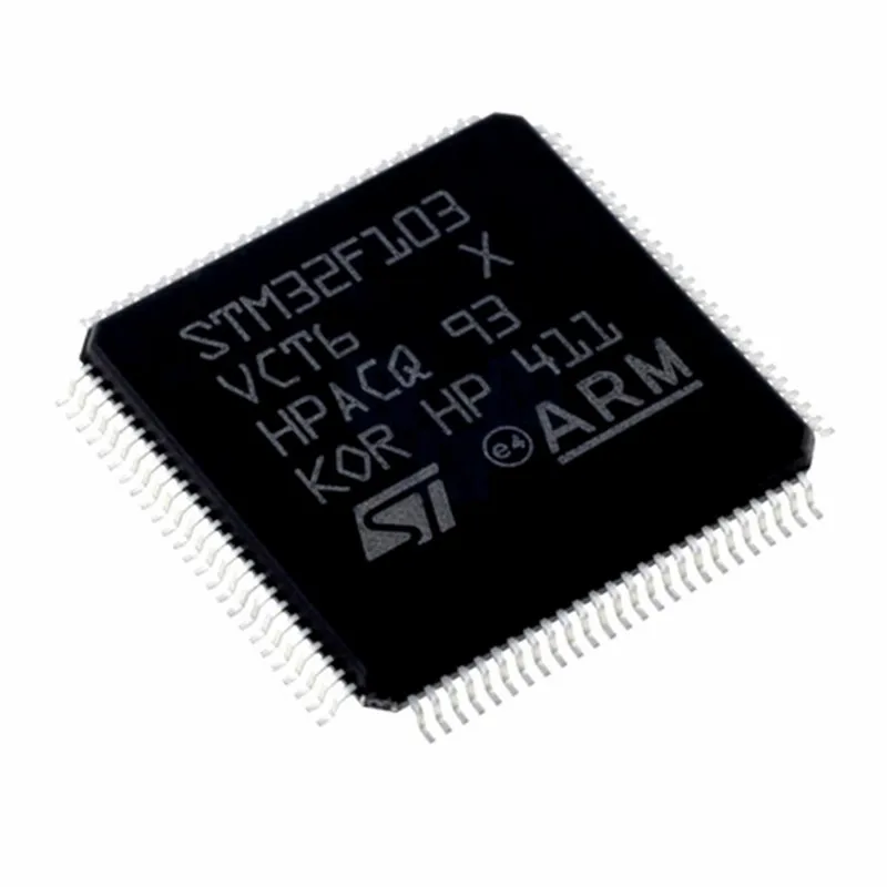 Stm32f103vct6 32f103vct6 Lqfp 100臂微控制器 单片机32位皮质m3 256kb闪存100引脚 Buy Stm32f103vct6 Arm微控制器 Mcu 