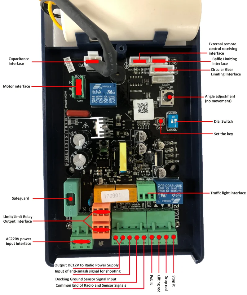 Gate Barrier Mqtt Barcode Scanner Barrier Gate Swing Barrier Gate With ...