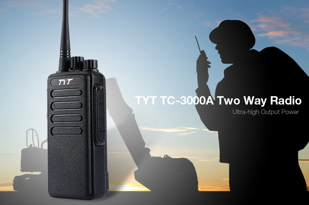 Tyt Tc-3000a Ultra-high Output Power 10w Long Range Portable Two-way ...