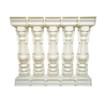 Decorative Fiber Plastic Balcony Precast Baluster Balustrades Molding ...