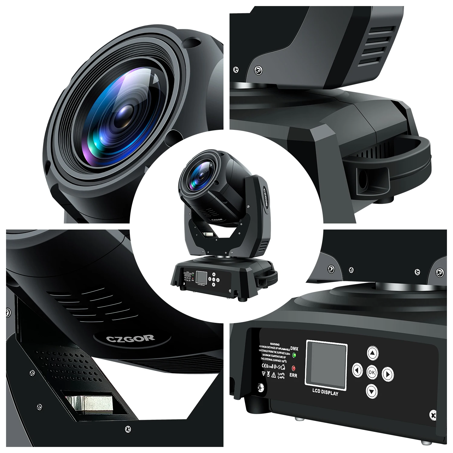 Usa Direct Ship Free Shipping Stage Lights 7r Moving 230w Sharpy Mini ...