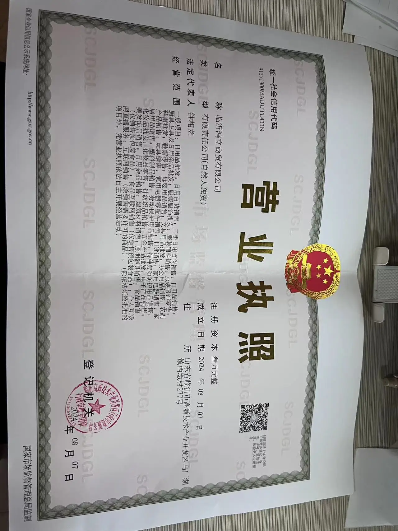 Company Overview - Linyi Hongli Trading Co., Ltd.