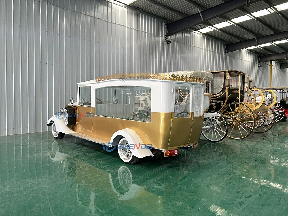 Classic Funeral Vehicle - Electric Hearse Buggy Wagon