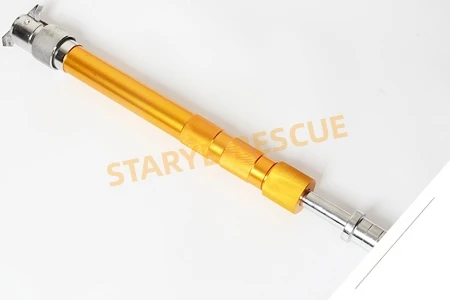 Hand Operated Emergency Rescue Using Tools Of Rescue Hooligan Tool ...