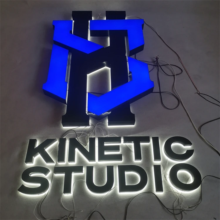 Business Signboard Logo Office Indoor Outdoor Backlit Illuminated ...