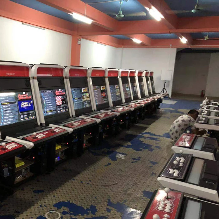 32" 1080p Screen Vewlix Cabinet Chewlix 2p18b Arcade Fighting Game ...