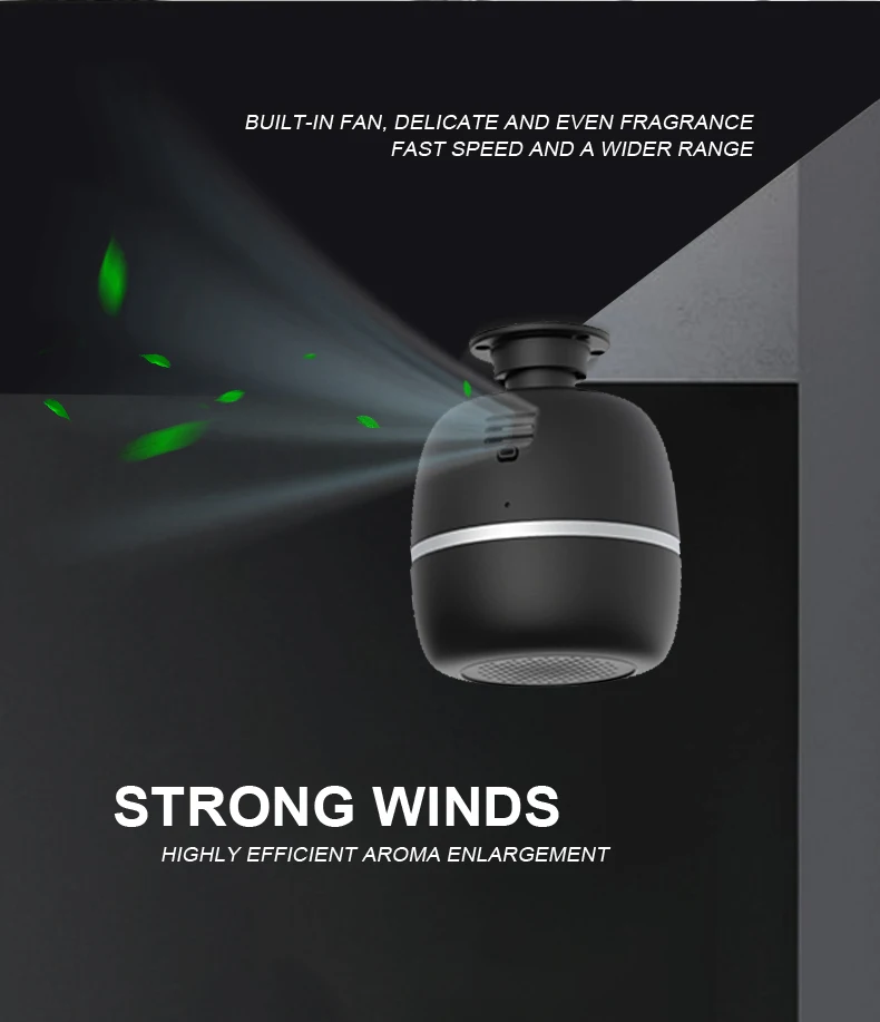 Electric Suspended Ceiling Scent Diffuser Machine 1000m3 Room APP ...