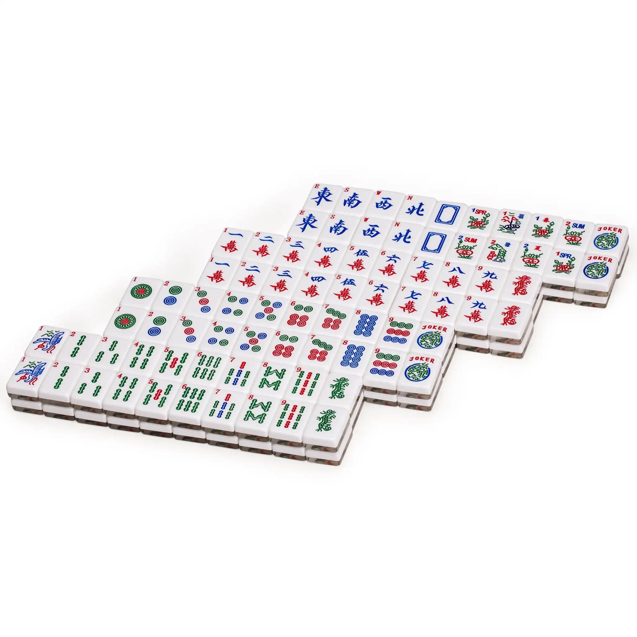 Custom Japanese Mahjong Tiles Hand Paint Multi Layers Advertising ...