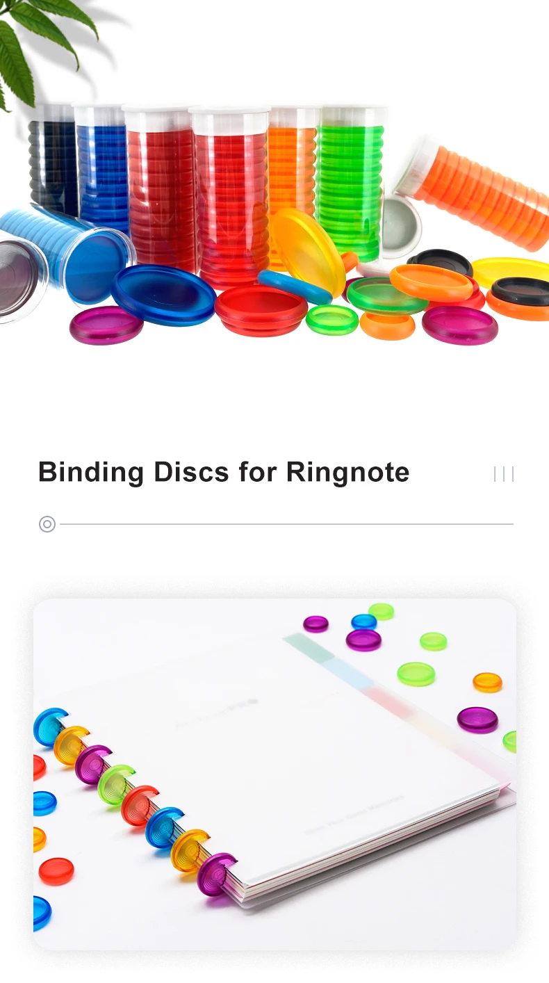 Feuillet mobile,Feutres de reliure en forme de champignon 11 pièces ...