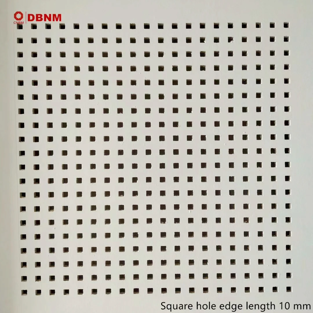 Perforated Gypsum Ceiling Tile Perforated Ceiling Board 9mm/12mm - Buy ...