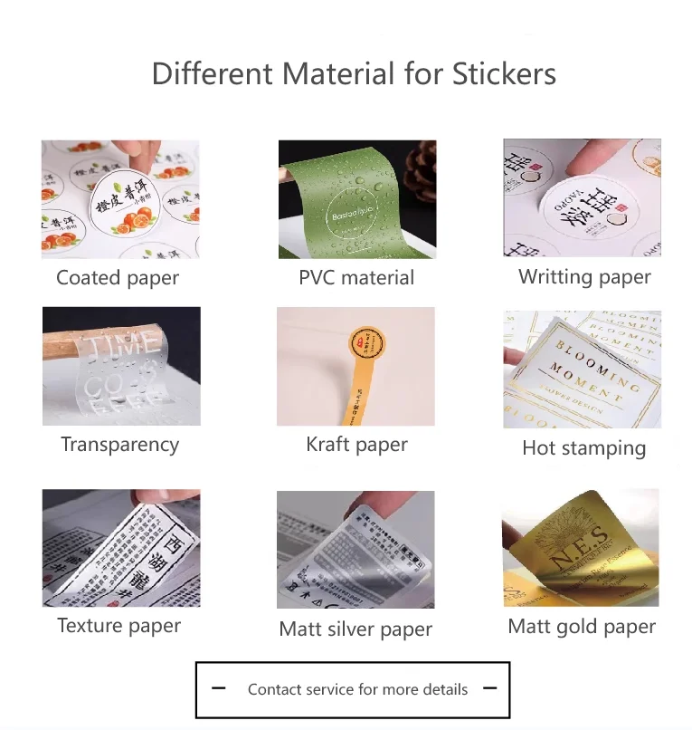 Custom Sticker Packaging Label,Custom Private Logo Adhesive Printing ...