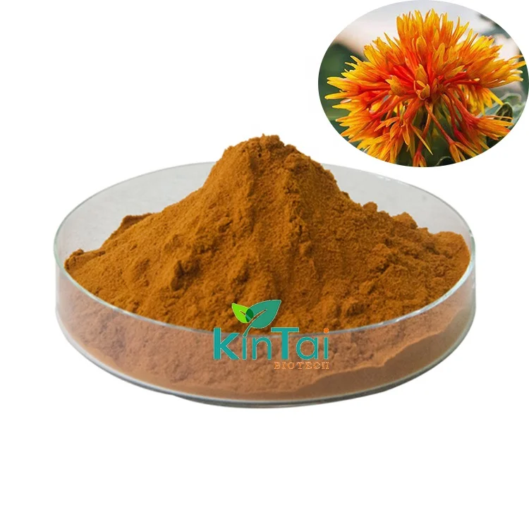 Food Grade Yellow Pigment Safflower Extract Safflower Yellow Powder ...