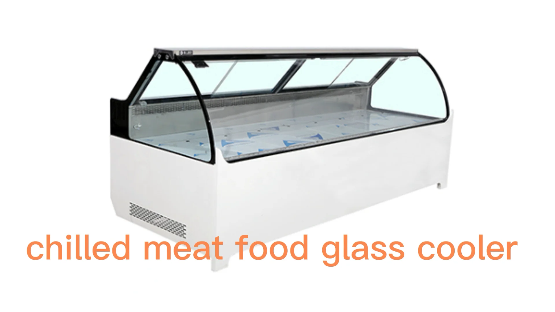 Supermarket Display Cooler Sliding Glass Door Deli Food Showcase ...
