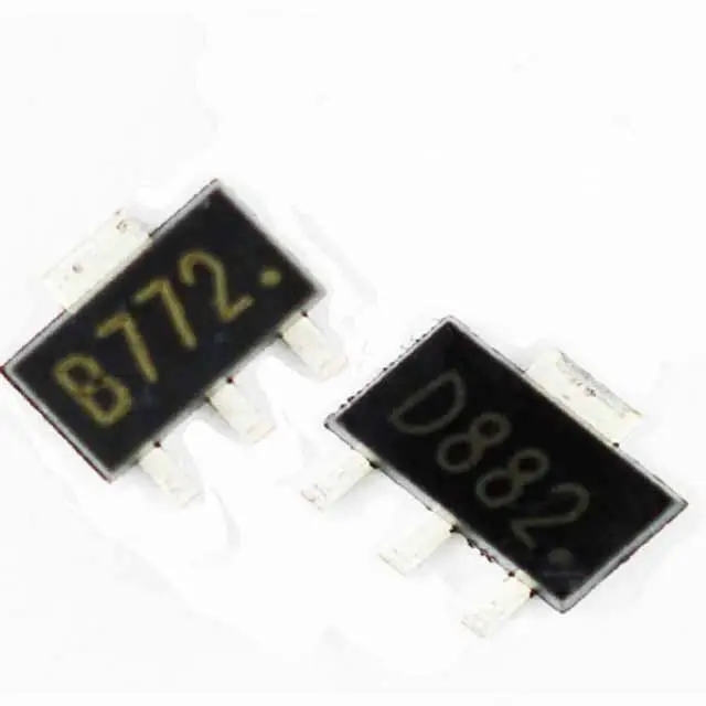 Equivalent Ic D882 2sb772 Smd + Triode D882p Npn Chip Circuit Mosfet ...