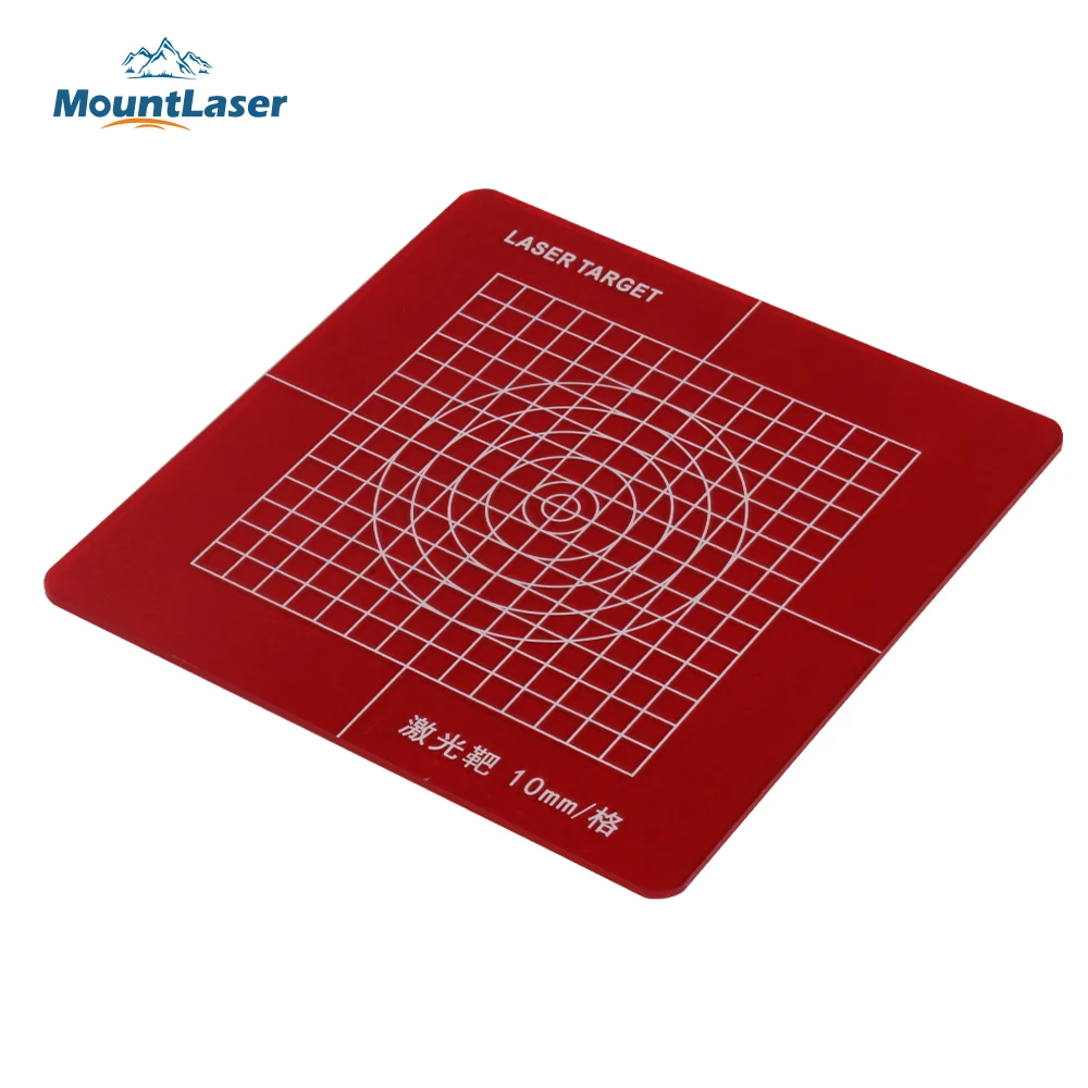 Magnetic Green or Red Laser Target Plate Card with Stand for Laser ...