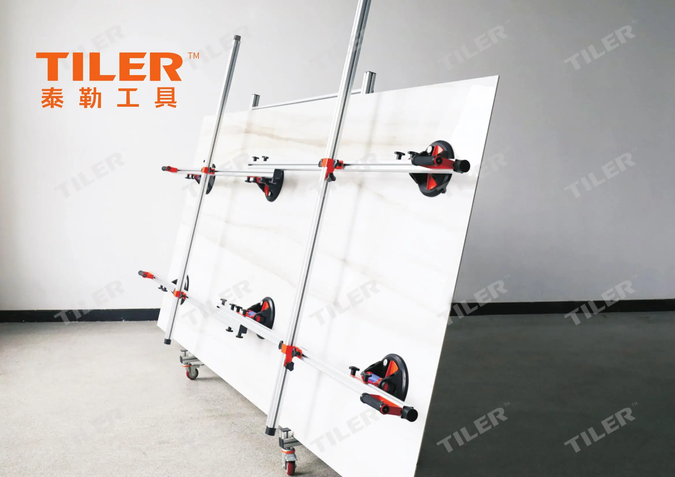 JOHNTOOLS DB-TU-2 Large Format Tile Trolley - Durable & Efficient