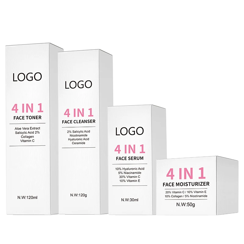 Wholesale 4 In 1 Skin Whitening Cream Set Vitamin C Dark Spot Removal ...